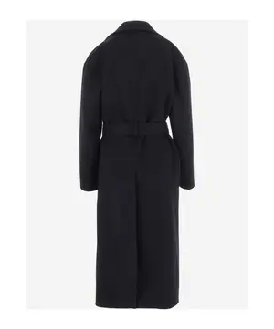 Bottega Veneta Long-sleeved Belted Coat