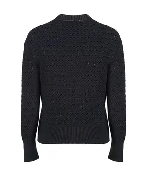 Fabiana Filippi Open-knit Crewneck Jumper