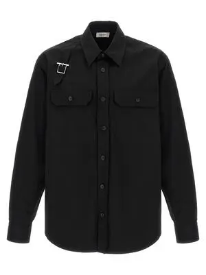 Alexander McQueen Harness Utility' Shirt - Black
