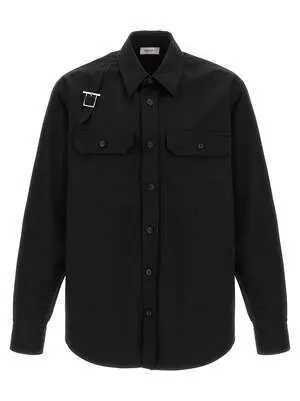 Alexander McQueen Harness Utility' Shirt - Black