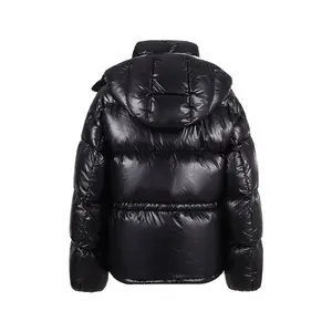 Moncler Abbaye Short Down Jacket - Black