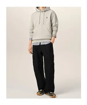 AMI Paris Belt-loop Cargo Trousers