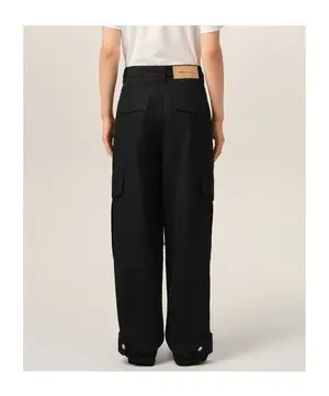 AMI Paris Belt-loop Cargo Trousers