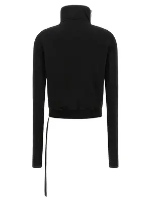 Rick Owens Mountain Drape Detailed Sweatshirt