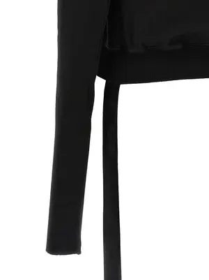 Rick Owens Mountain Drape Detailed Sweatshirt