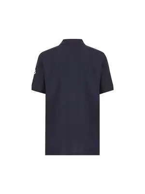 Moncler Logo-patch Polo Shirt