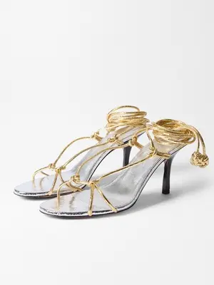 Jacquemus The Tourni Tied Sandals