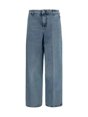 AMI Paris Balloon Jeans In Denim - Blue