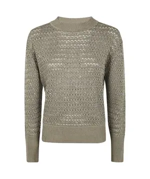 Fabiana Filippi Open-knit Crewneck Jumper