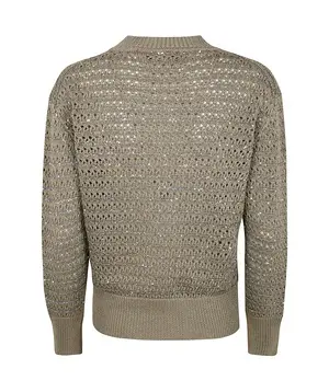 Fabiana Filippi Open-knit Crewneck Jumper