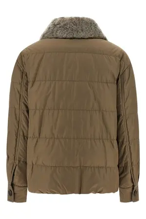 Brunello Cucinelli Monile Sherling Down Jacket