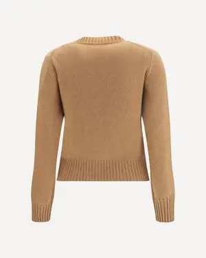 AMI Paris Long-sleeve Knit Top