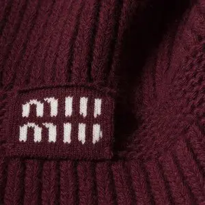 Miu Miu Cashmere Scarf - Amaranth