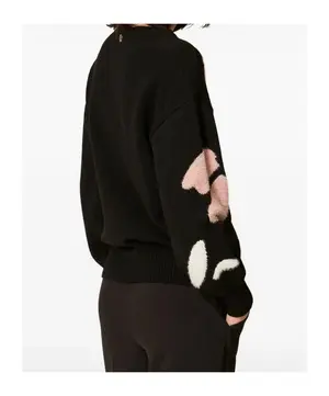 TWINSET Floral Jacquard Sweater