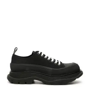 Alexander McQueen Tread Slick Low-top Sneakers - Black