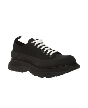 Alexander McQueen Tread Slick Low-top Sneakers - Black