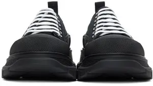 Alexander McQueen Tread Slick Low-top Sneakers - Black