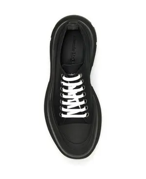 Alexander McQueen Tread Slick Low-top Sneakers - Black