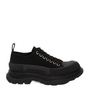 Alexander McQueen Tread Slick Low-top Sneakers - Black