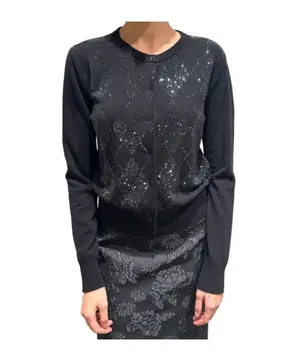 Max Mara Long-sleeve Knit Top - Black