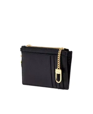 Marc Jacobs Logo Embossed Top-zip Wristlet
