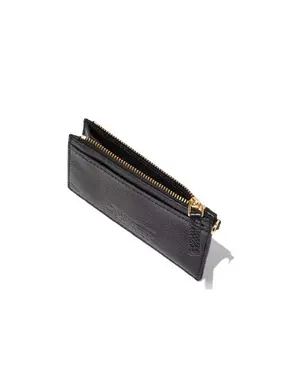 Marc Jacobs Logo Embossed Top-zip Wristlet
