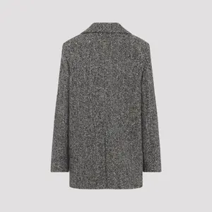 Peserico Herringbone Short Coat