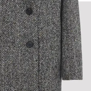 Peserico Herringbone Short Coat