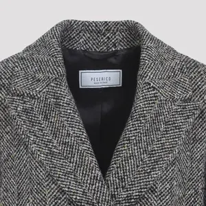 Peserico Herringbone Short Coat