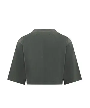 Amiri Cropped Logo T-shirt