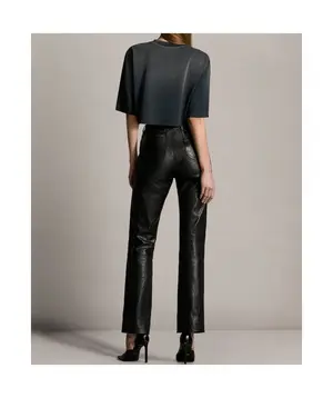 Amiri Cropped Logo T-shirt