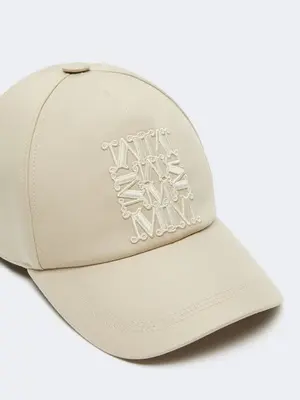 Max Mara Mxasalmone Logo Embroidered Baseball Cap