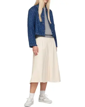 Maison Kitsuné Bold Fox Head Patch Crewneck Sweatshirt