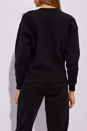 Maison Kitsuné Bold Fox Head Patch Crewneck Sweatshirt