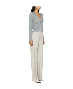 Brunello Cucinelli V-neck Linen Cardigan