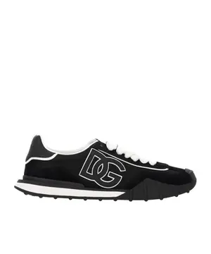 Dolce & Gabbana Lace-up Sneakers - Black