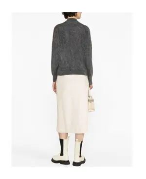 Brunello Cucinelli Sequin-embellished Knitted Jumper