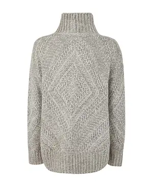 Fabiana Filippi Long-sleeved Zip-up Cardigan