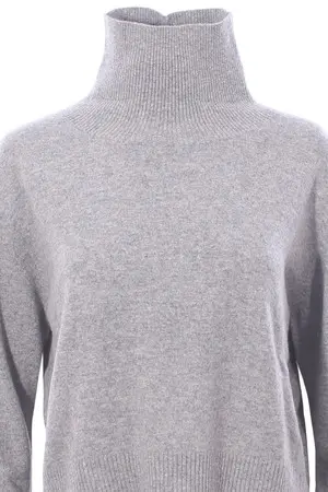 Fabiana Filippi High-neck Knitted Embellished Jumper
