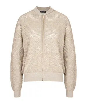 Fabiana Filippi Sequin-embellished Cardigan - Fango