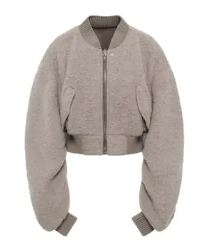 Rick Owens Secchia Cropped Flight - Gray