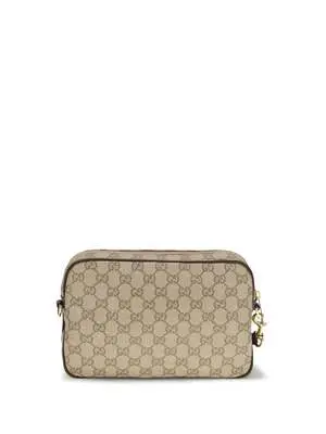 Gucci Small Web Shoulder Bag - Cream
