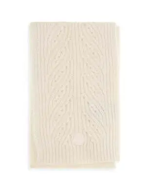 Moncler Tricot Alpaca And Cashmere-blend Scarf - Multicolor