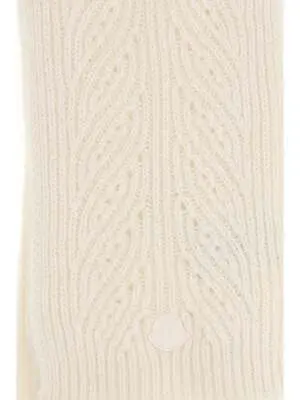 Moncler Tricot Alpaca And Cashmere-blend Scarf - Multicolor