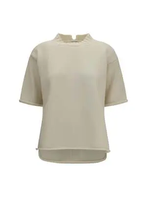 Bottega Veneta Wool And Cashmere-blend Knit T-shirt - Multicolor