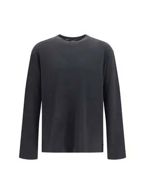 Jacquemus Rond Carré Long-sleeve T-shirt - Black
