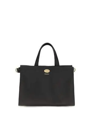 Burberry Small Cotswolds Check Tote Bag - Black