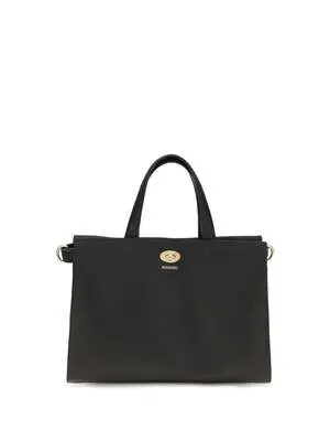 Burberry Small Cotswolds Check Tote Bag - Black