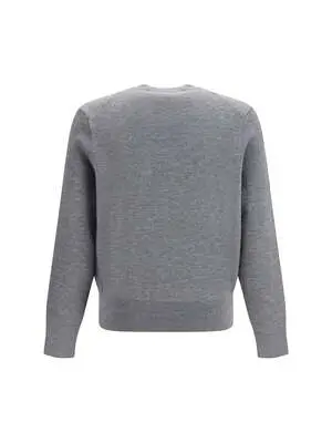 AMI Paris Pull Col Rond De Coeur
