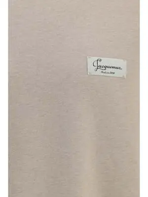 Jacquemus Le Sweatshirt Montaigne Crewneck Sweatshirt - Cream